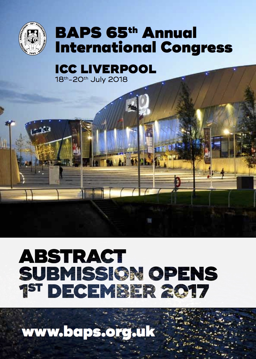 Abstract submission for our 2018 Congress is now open | British ...