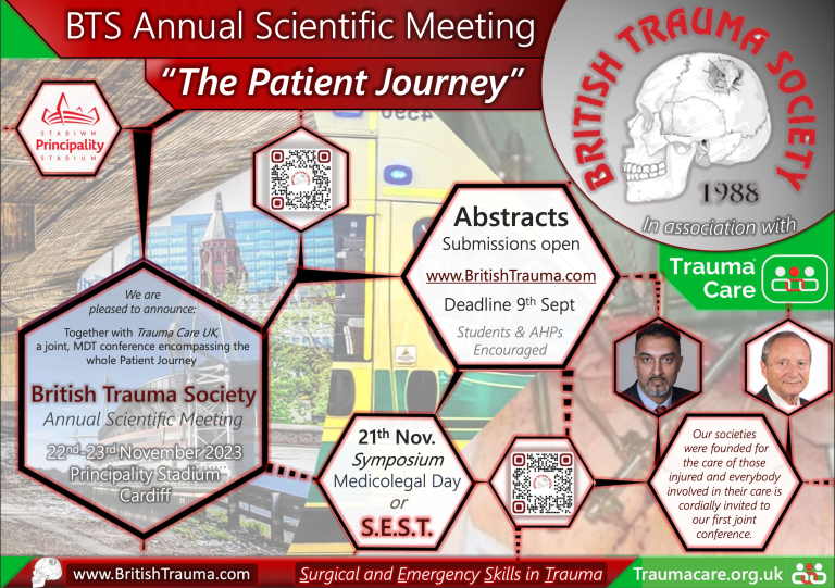 British Trauma Society Annual Scientific Meeting 2023 | British ...