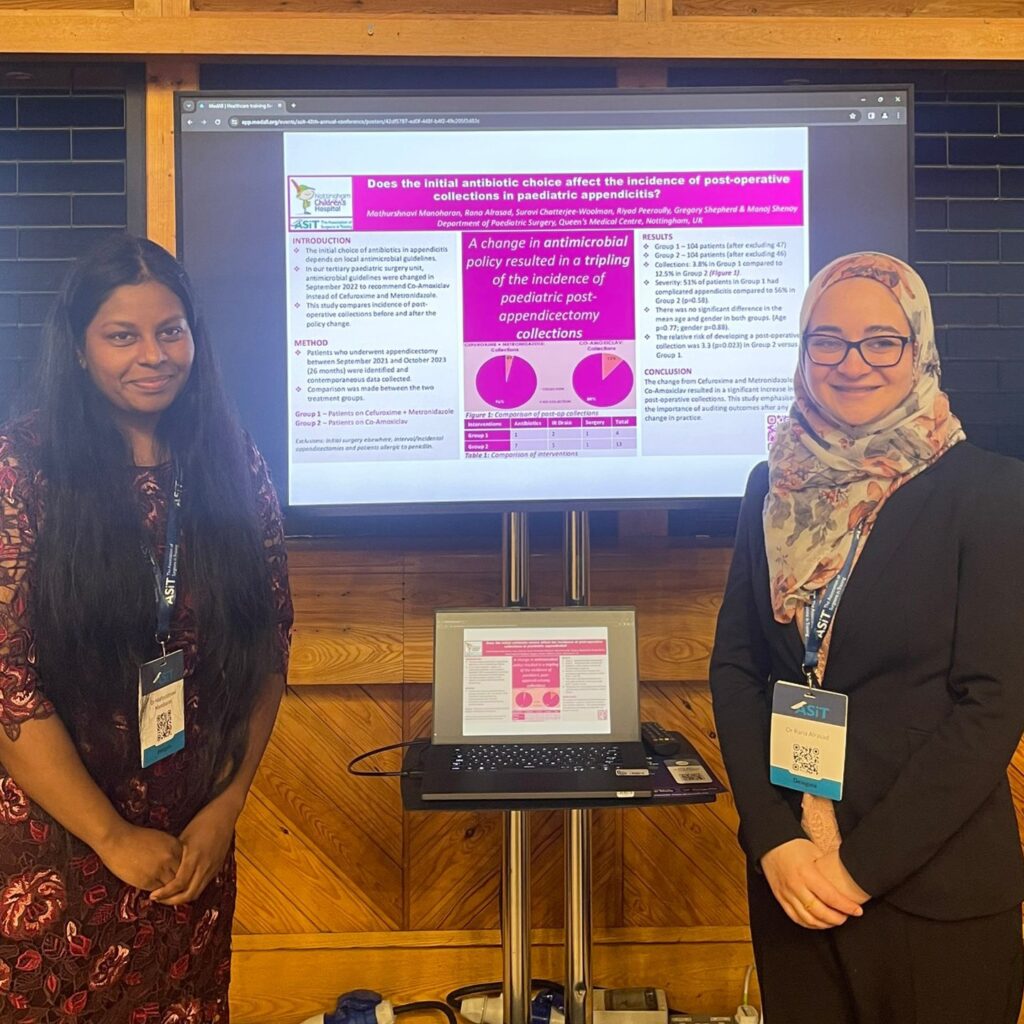 ASiT Poster photo | British Association of Paediatric Surgeons